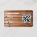 Templates Joinery QR Code Business Card | Zazzle