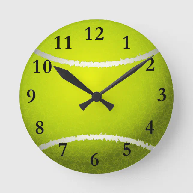 tennis ball clock | Zazzle