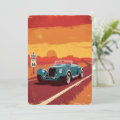 Texas Route 66 FESTIVAL POSRCARD Invitation | Zazzle