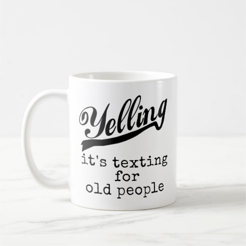 Old Age Coffee & Travel Mugs | Zazzle UK