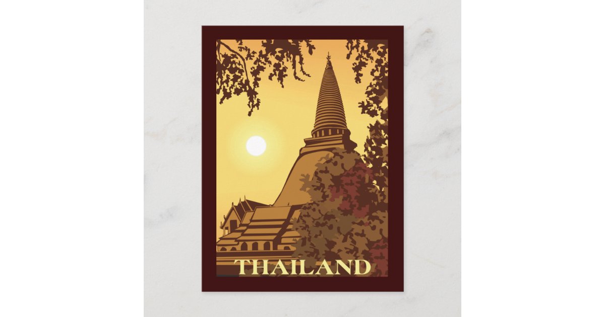 Thailand Postcard | Zazzle