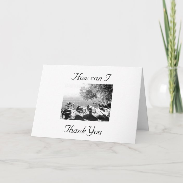 ***THANK YOU**** ACKNOWLEDGEMENT THANK YOU CARD | Zazzle.co.uk