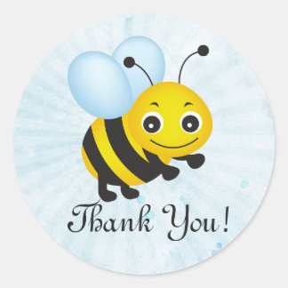 Bee Thank You Stickers | Zazzle.co.uk