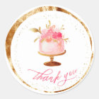 thank you bakery stickers | Zazzle.co.uk