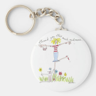 Thank You Key Rings & Keychains | Zazzle UK