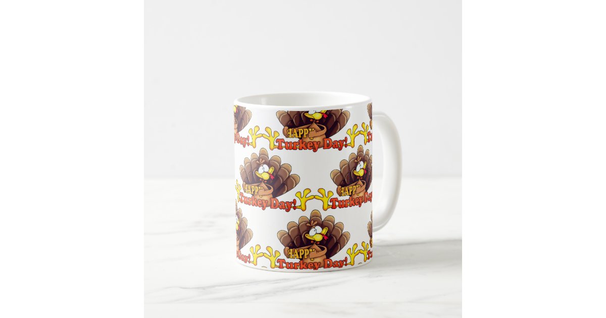 Thanksgiving Mug-Turkey Day Coffee Mug | Zazzle