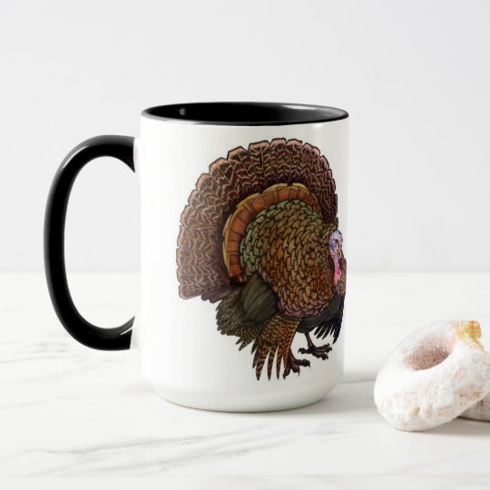Thanksgiving Turkey Coffee Cup (Mug) | Zazzle.co.uk