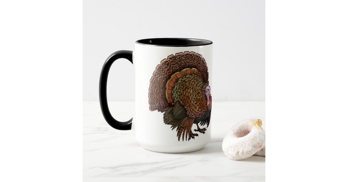 Thanksgiving Turkey Coffee Cup (Mug) | Zazzle