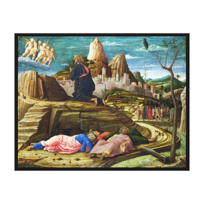 The Agony in the Garden by Andrea Mantegna Canvas Print | Zazzle.co.uk