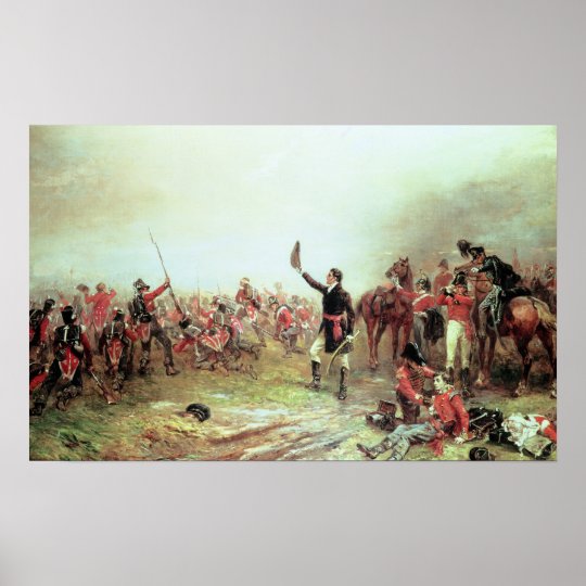 The Battle of Waterloo, 18th June 1815 2 Poster | Zazzle.co.uk