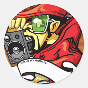 Bboy Stickers & Labels | Zazzle UK