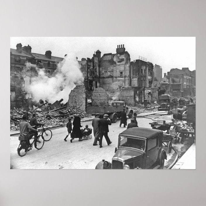 The Blitz Poster | Zazzle.co.uk