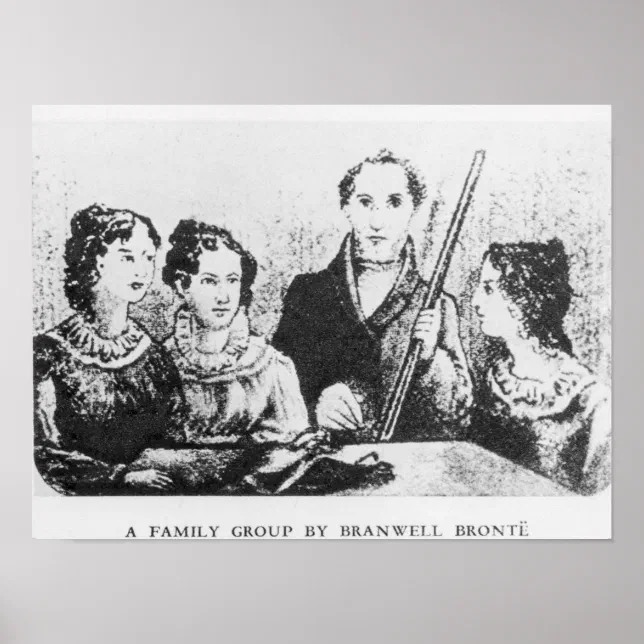 The Bronte Family Poster | Zazzle