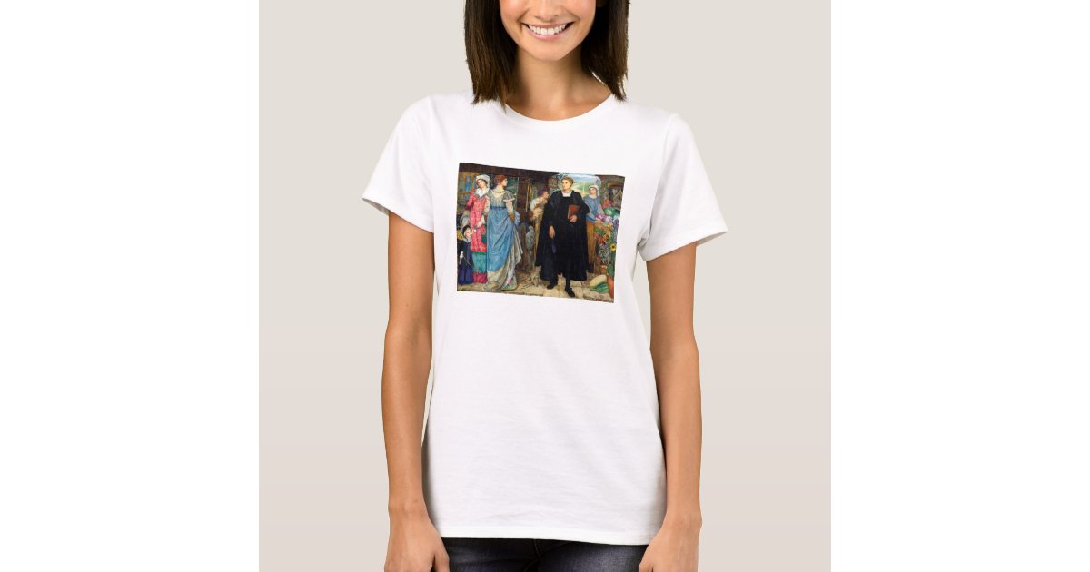 The Chance Meeting c. 1907 By Kate Elizabeth Bunce T-Shirt | Zazzle