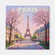 The Charm of Paris: Captured in a Magnet | Zazzle