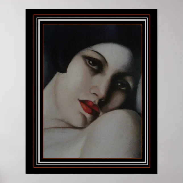 The Dream - Art Deco Print by Tamara de Lempicka | Zazzle
