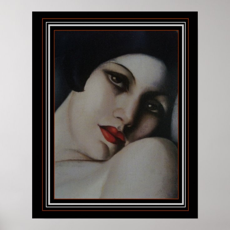 The Dream - Art Deco Print by Tamara de Lempicka | Zazzle