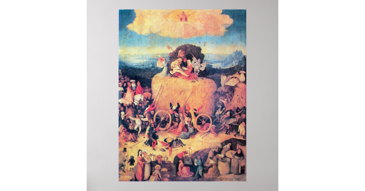 The Haywain Triptych Print | Zazzle