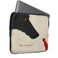 the Heartless Wolf and the Little Red Riding Hood Laptop Sleeve | Zazzle
