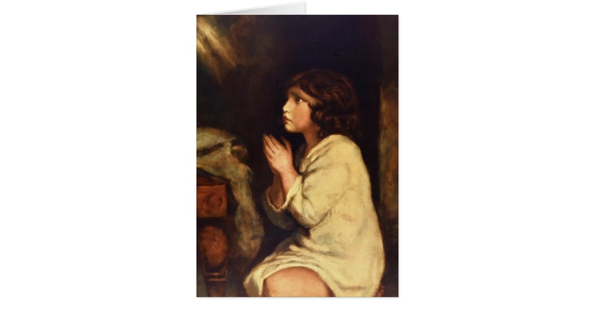 The Infant Samuel at Prayer by Joshua Reynolds | Zazzle