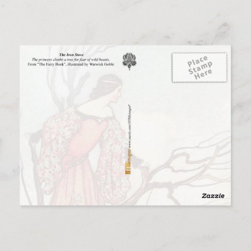 The Iron Stove: The Lost Princess Climbs a Tree Postcard | Zazzle