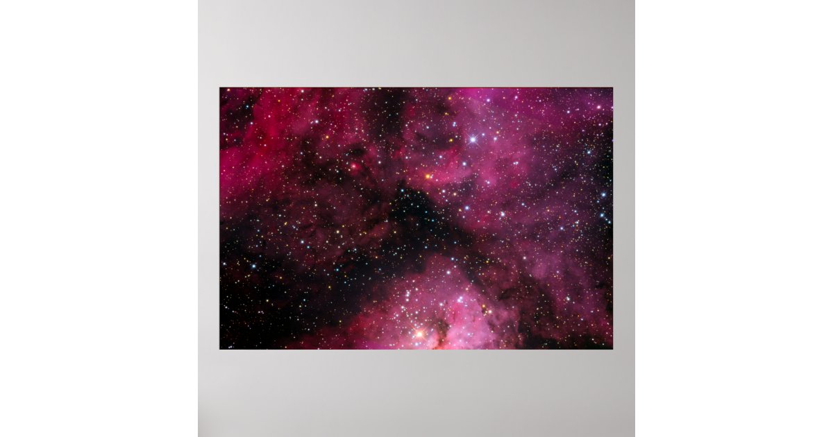 The Keyhole Nebula Poster | Zazzle
