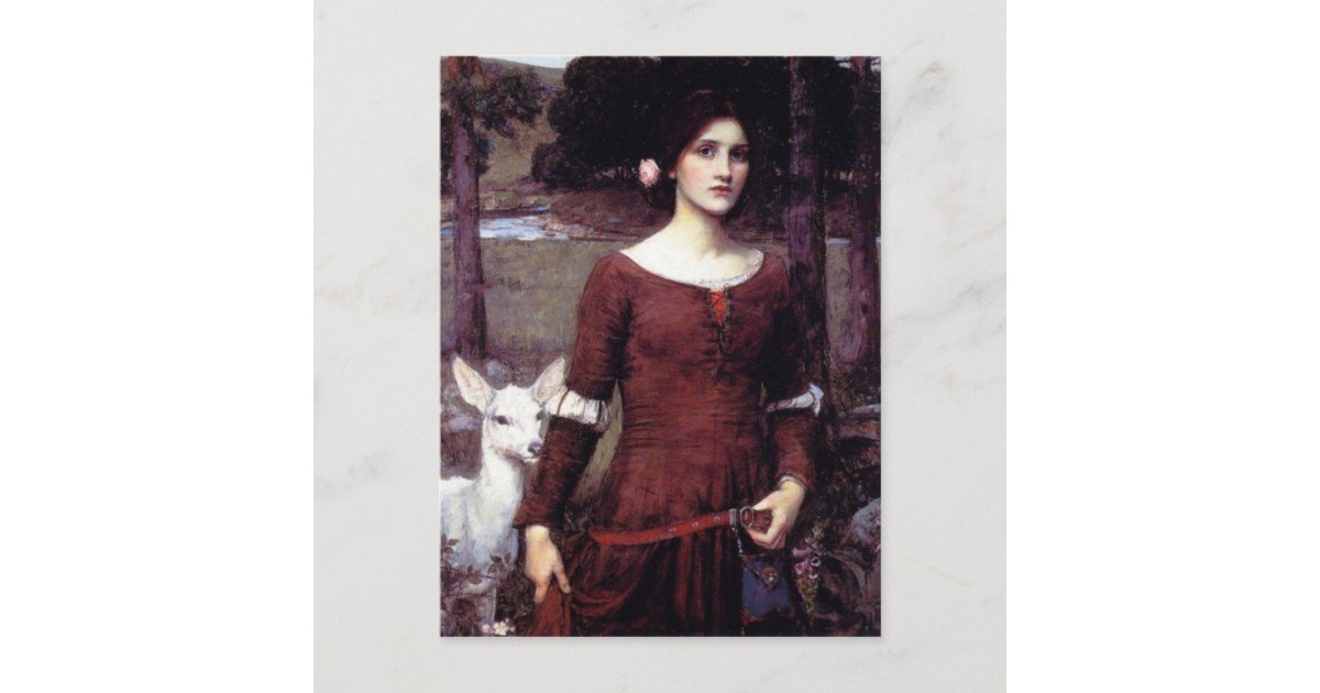 The Lady Clare Postcard | Zazzle