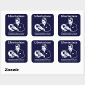 The Libertarian Plot Sticker | Zazzle