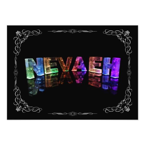 The Name Nevaeh Art & Wall Décor | Zazzle.co.uk