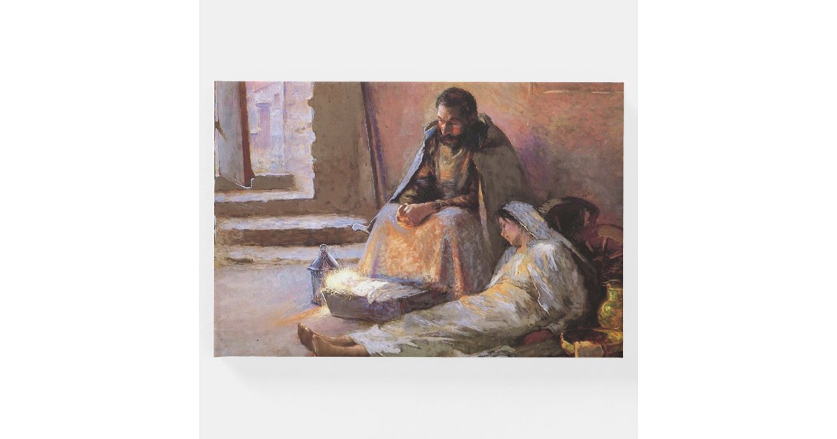 The Nativity By Gari Melchers Guest Book | Zazzle