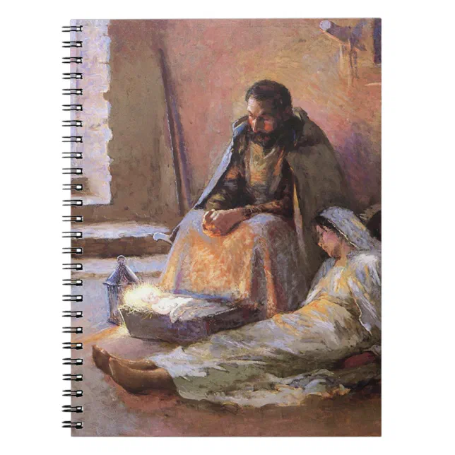 The Nativity By Gari Melchers Notebook | Zazzle