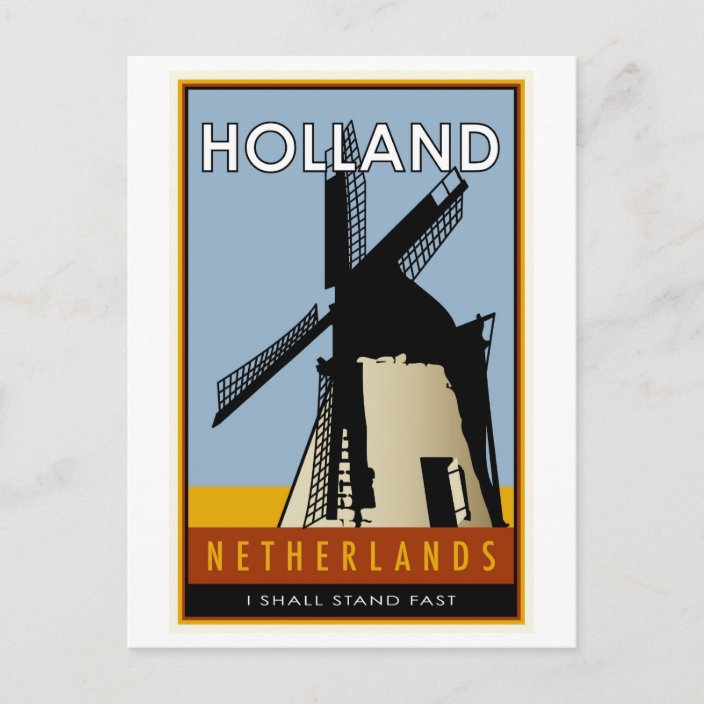 the Netherlands Postcard | Zazzle.co.uk