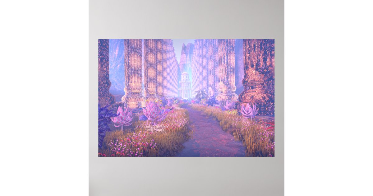 The Path to the Temple Poster | Zazzle