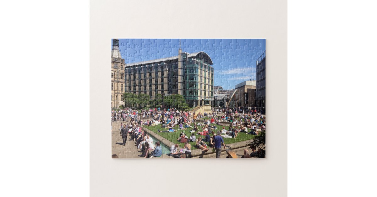 The Peace Gardens, Sheffield Jigsaw Puzzle | Zazzle
