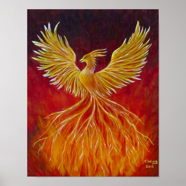 Phoenix Posters & Prints | Zazzle UK