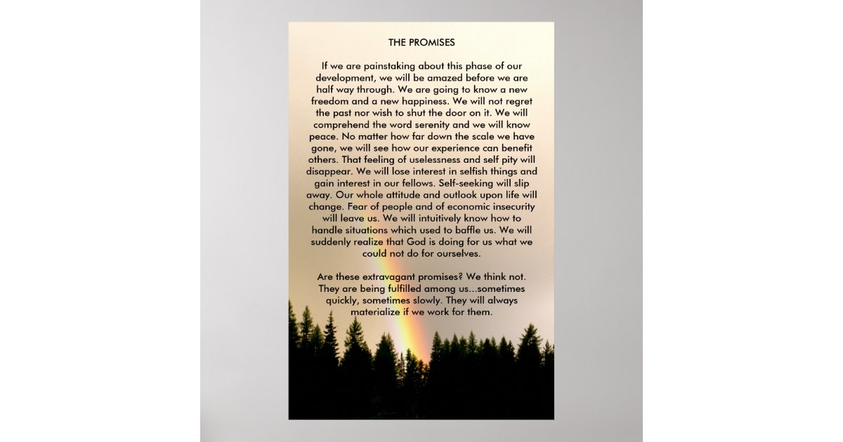 The Promises Poster | Zazzle