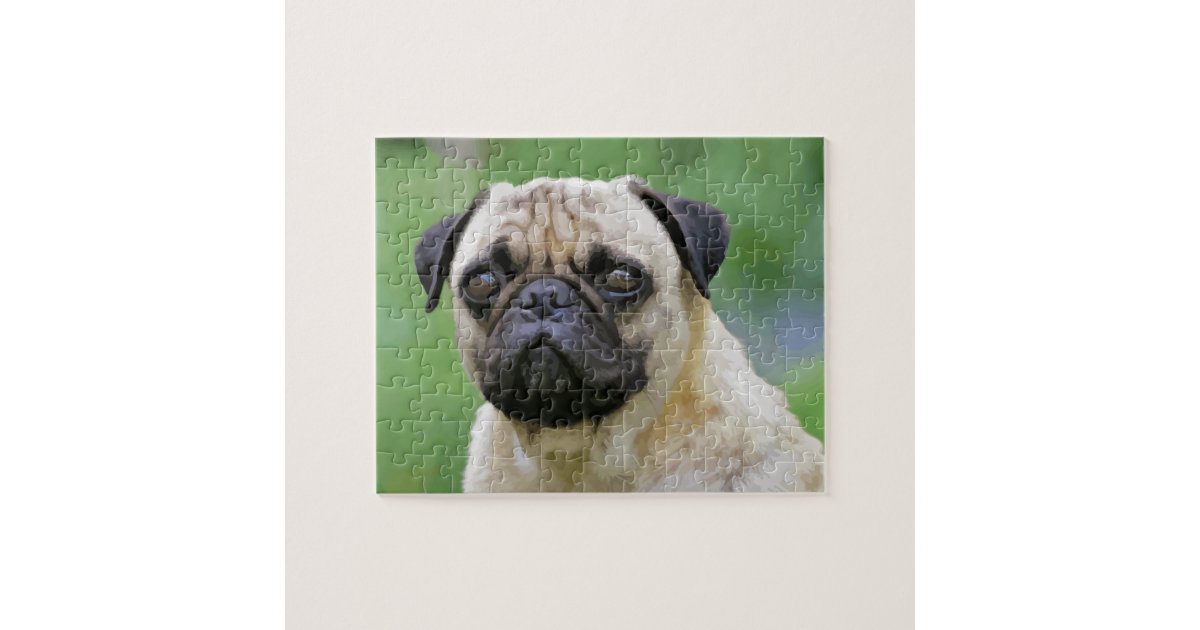 The Pug Dog Jigsaw Puzzle | Zazzle