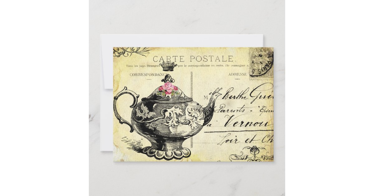 tHe QUeeN's TeA PaRTy Invitation | Zazzle