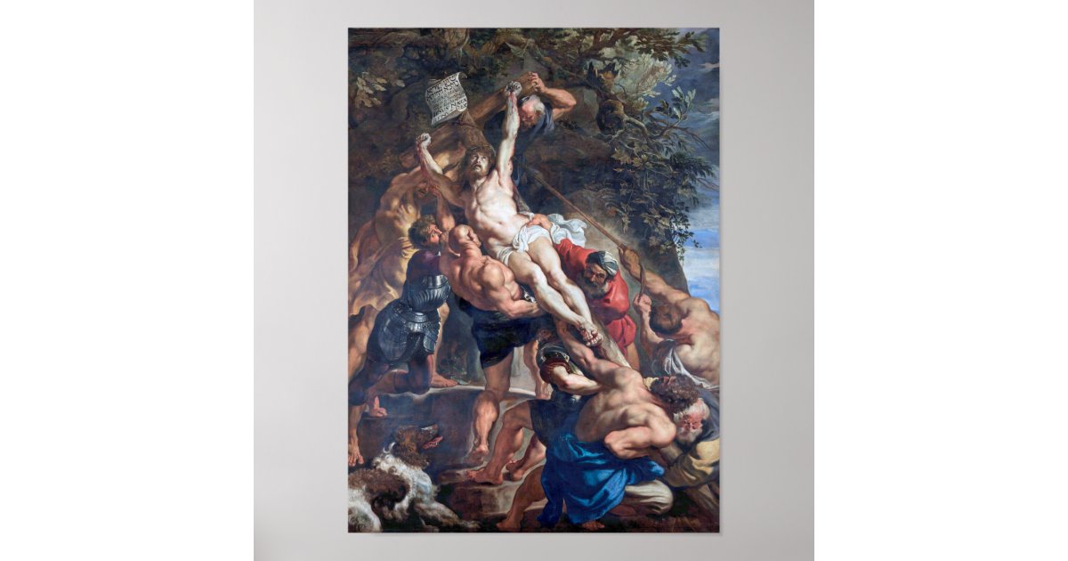 The Raising of the Cross, Rubens Poster | Zazzle