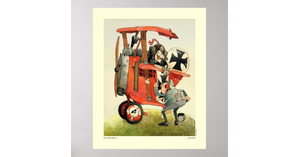 The Red Baron Poster | Zazzle