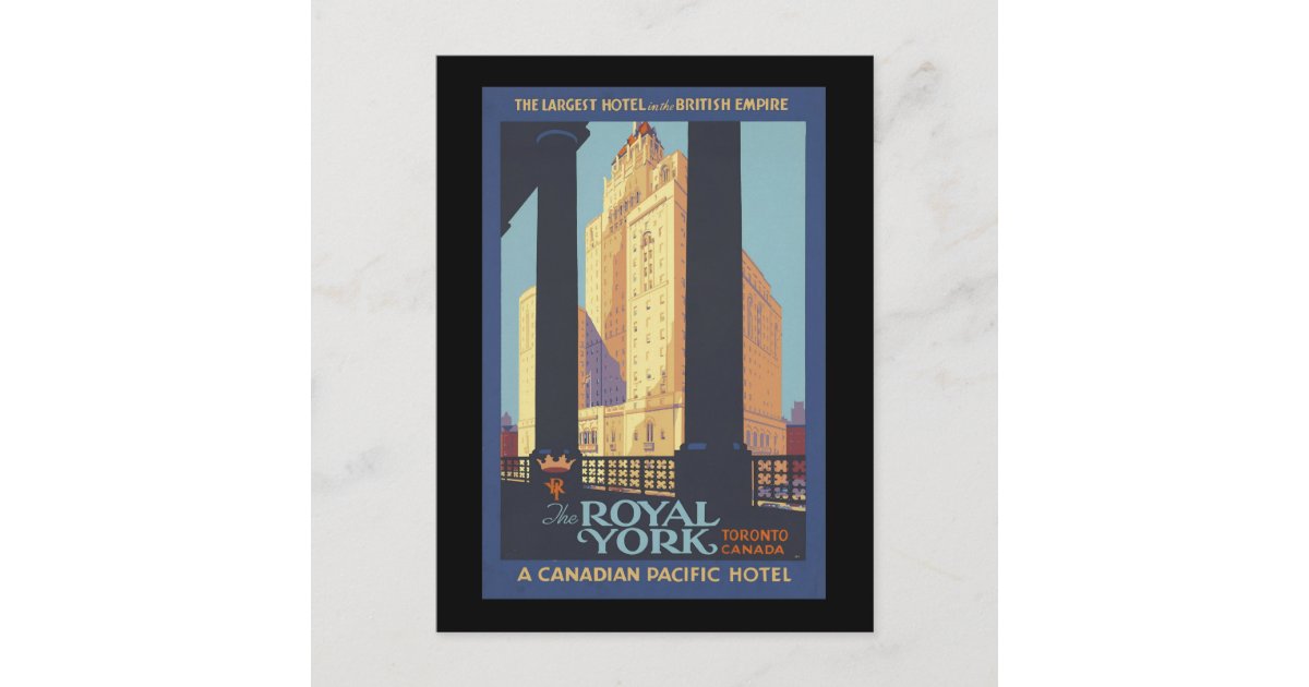 The Royal York Toronto Canada Postcard | Zazzle