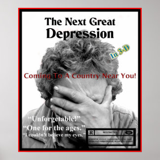Depression Posters | Zazzle.co.uk
