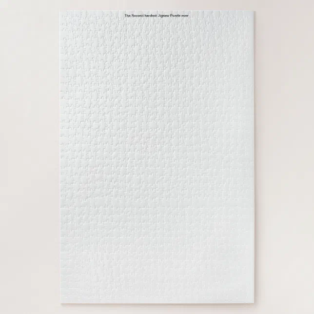 The Second hardest Jigsaw Puzzle ever | Zazzle