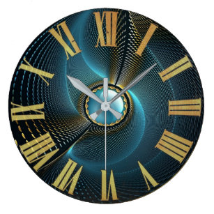 Futuristic Wall Clocks | Zazzle UK