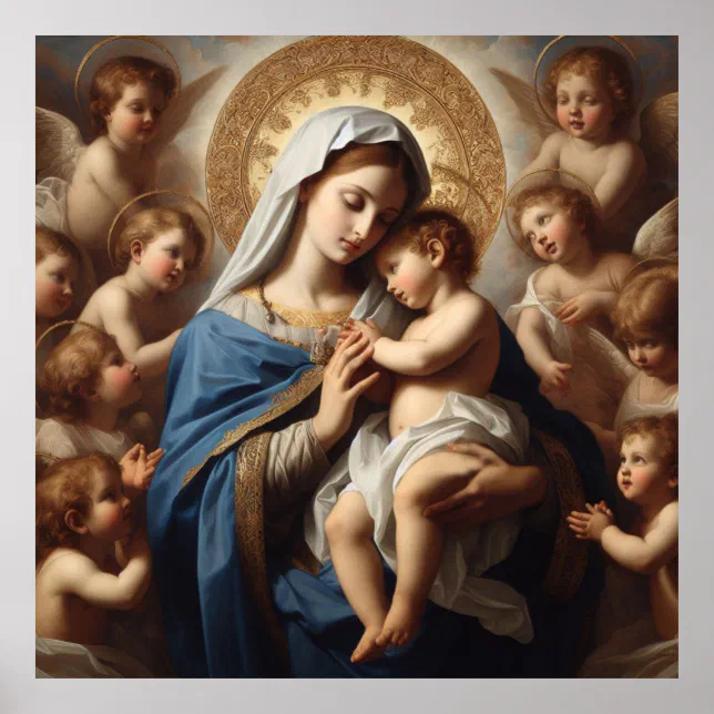 The Virgin Mary Poster | Zazzle