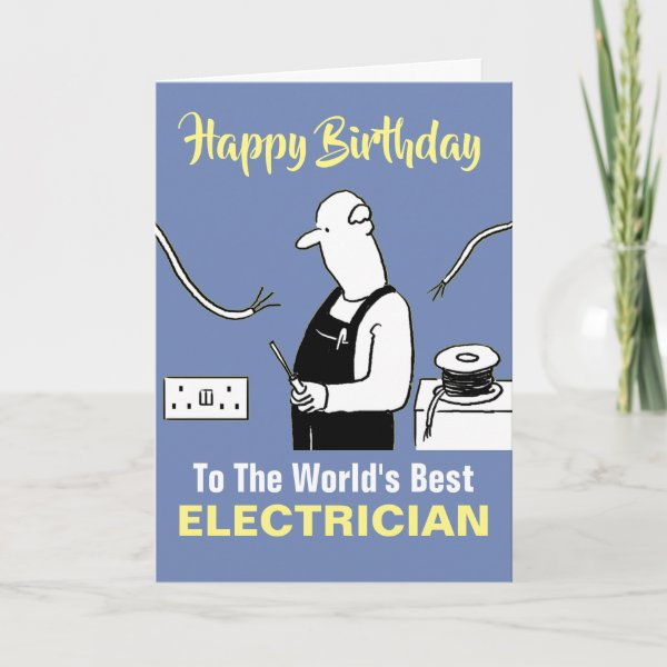 Electrician Cards | Zazzle UK