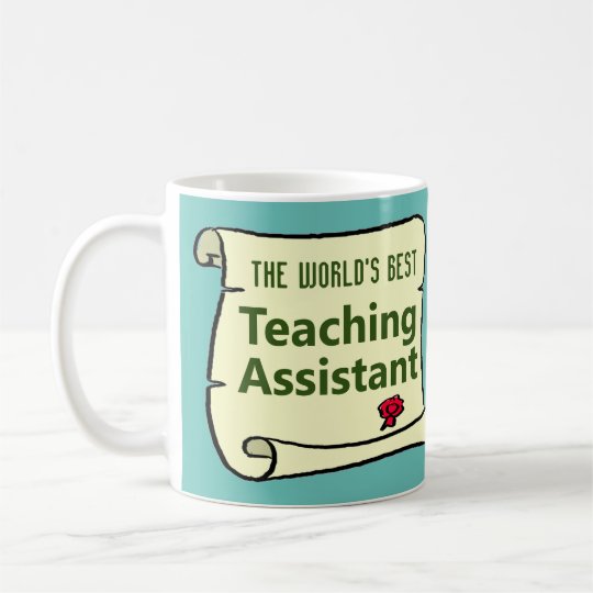 The World's Best Teaching Assistant. Coffee Mug | Zazzle.co.uk