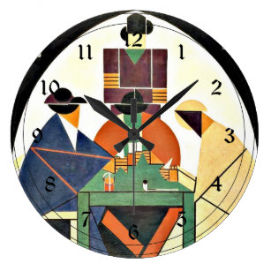 Cubism Wall Clocks | Zazzle UK