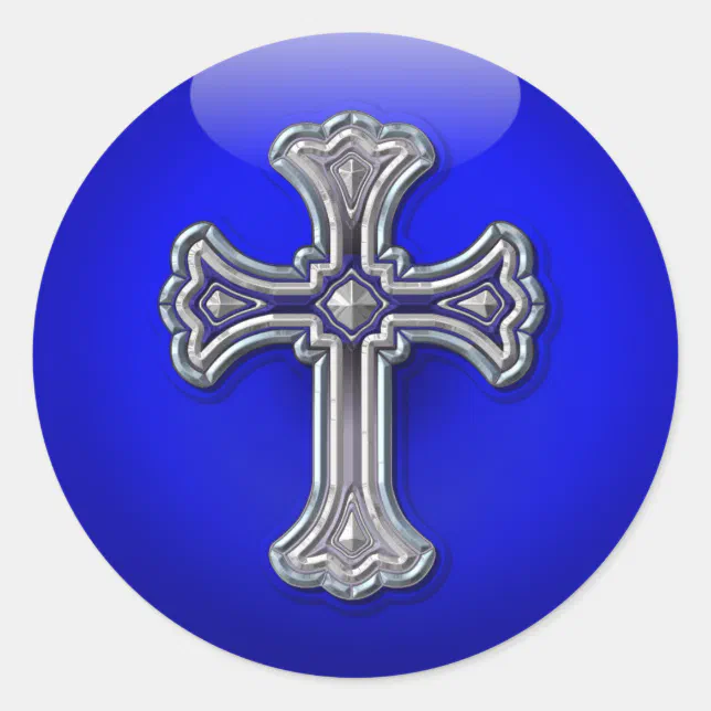 Thin Blue Line Prayer For Safety Classic Round Sticker | Zazzle