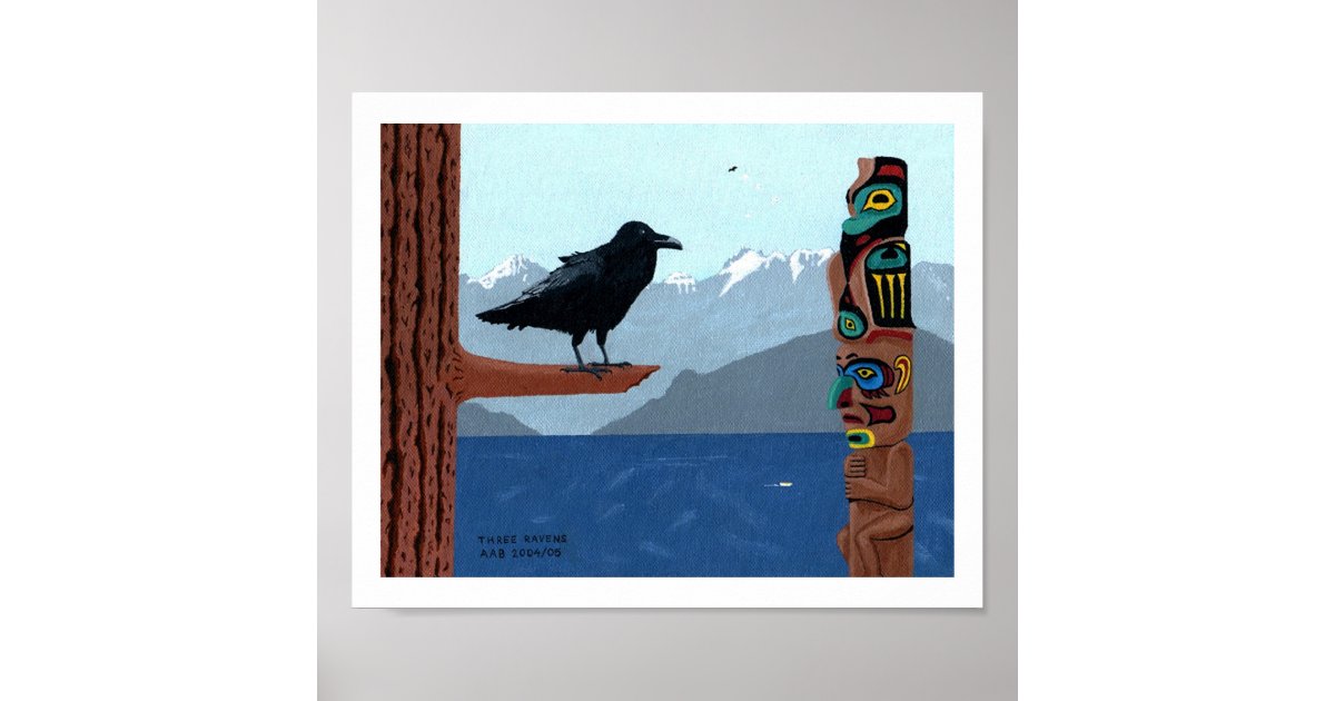 Three Ravens Poster | Zazzle